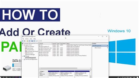 How To Add Or Create Hard Disk Partition