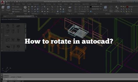How To Rotate In Autocad