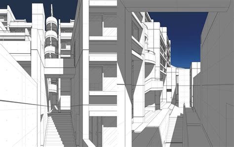 3d Tadao Ando Rokko Housing I Model Turbosquid 1957446