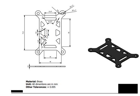 Inventor 2d Cad Drawing Of Sheet Metal Working For Cad Practice Thousands Of Free Cad Blocks