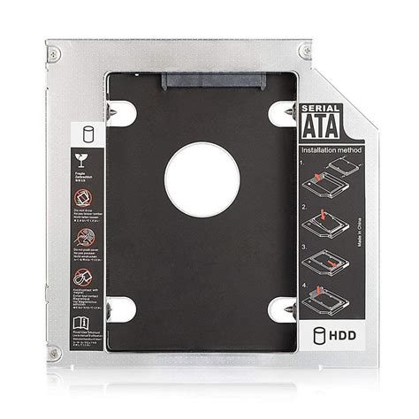Ingelon Ssd Hdd Caddy 127mm Aluminum 2nd Hard Dis Grandado