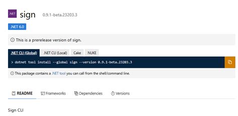 Include Package README Md File Issue 566 Dotnet Sign GitHub