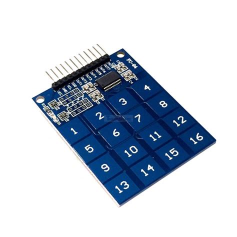 795 Capacitive Touch Keypad Raspberry Pi And Arduino Compatible Tinkersphere