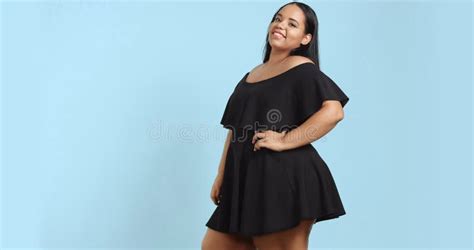 Plus Size Model In Studio Shoot Stock Photo Image Of Plus Retro 104845156