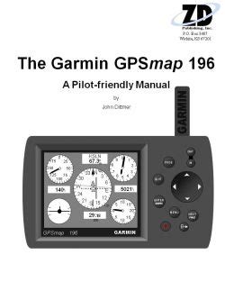 Garmin GPSMap 196 Pilot Friendly Manual AustinFlightCheck Com