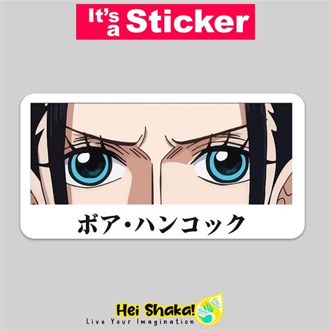 Nico Robin Eye Contact One Piece Sticker Waterproof Vinyl Material