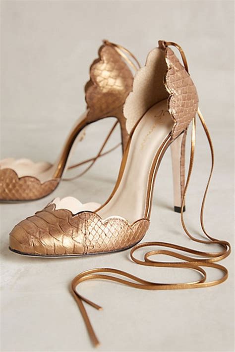 50 Beautiful Golden High Heels That Glisten In Passion ⋆ Brasslook