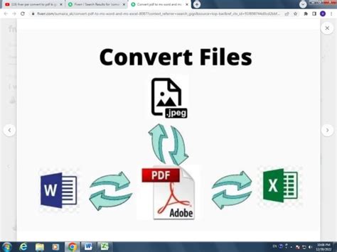 convert pdf to ms word ms excel by saadnaseemsiddi fiverr