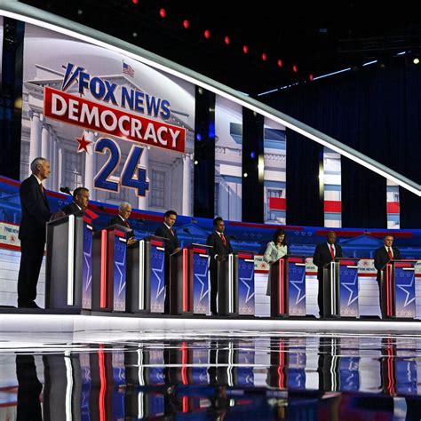 The First Republican Debate The New York Times