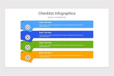 Checklist Infographics Keynote Template Nulivo Market