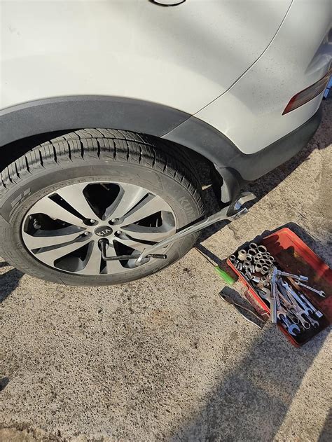 스포티지r 브레이크 패드 교체