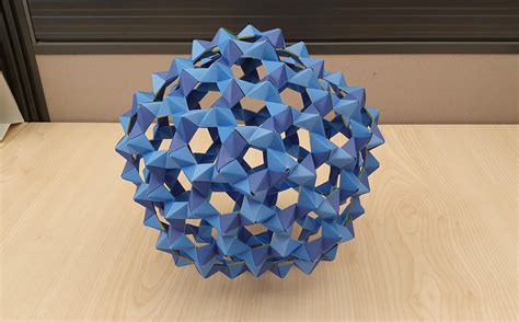 270 Phizz Units Designed By Thomas Hull And Folded By Me R Origami