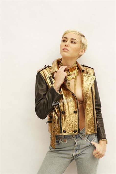 Miley Cyrus Photoshoot By Brian Bowen Smith • Celebmafia