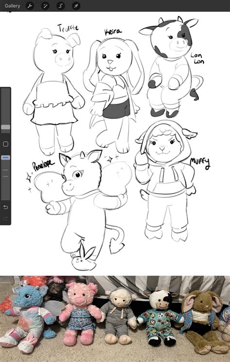 Sometimes When Im Bored I Doodle My Babs Here Are A Few Of My Girls I Hope You Like Them