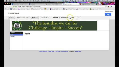 Custom Headerfooter Youtube
