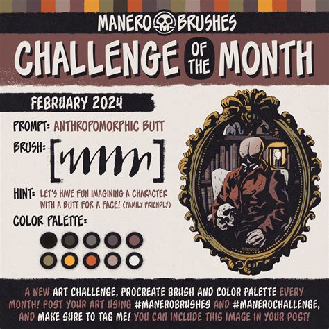 The Challenge Of The Month And Its Freebies For February Are Here We