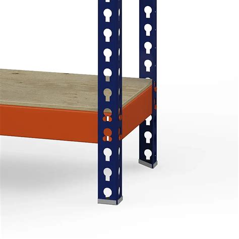 Стеллаж металлический Профи Т 2000х1845х770 4 усиленные полки из фанеры купить в Москве с