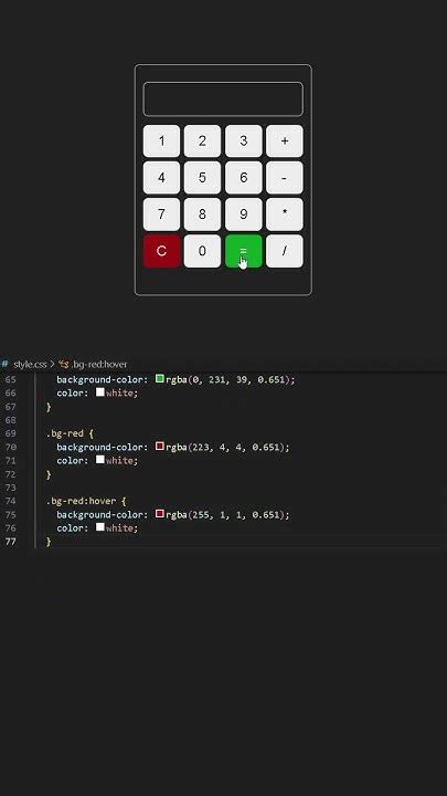 Calc Design In Css😍programming Coding Css Htmlcss Shorts Trending