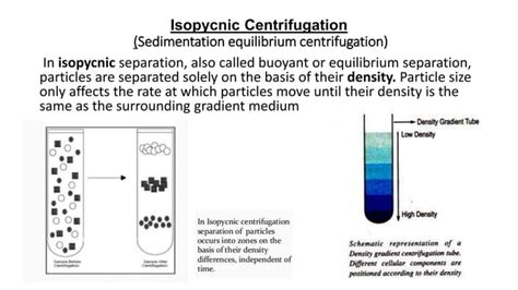 Density Gradient Centrifugation Pptx Chemistry Science