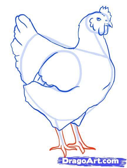 Draw Pattern How To Draw A Chicken Step By Step CoDesign Magazine Daily Updated