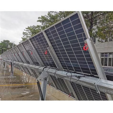 Kst 1p Single Axis Slew Drive Solar Panel Tracking System With Robust