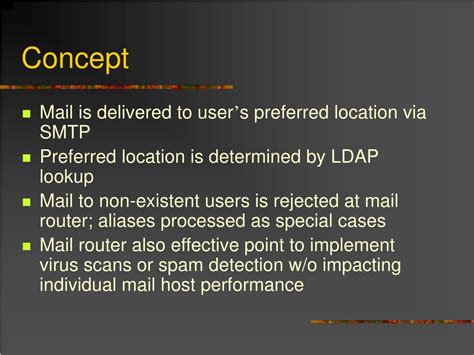 Ppt Ldap Based Mail Routing Using Linux Powerpoint Presentation Free Download Id3285466