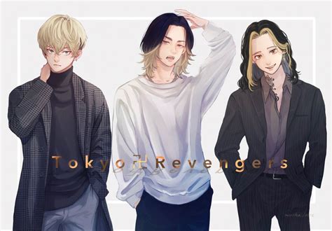 Chifuyu Baji And Kazutora Personajes De Anime Tokyo Personajes