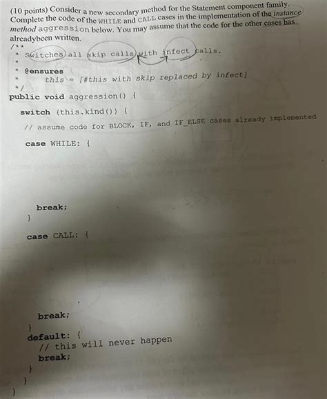 Solved 10 Points Consider A New Secondary Method For The