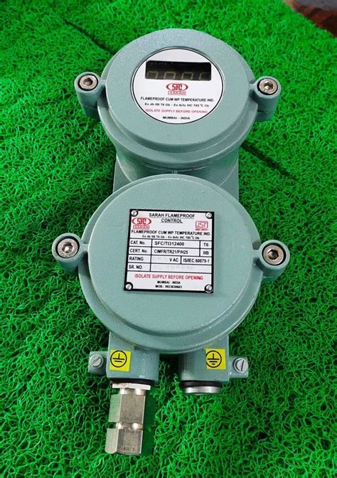Digital Stainless Steel Flameproof Temperature Indicator Model Name