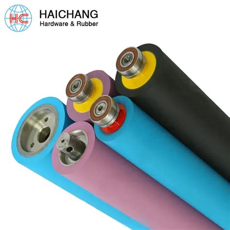 Urethane Rollers Offset 201stainless Steel Epdm Rubber Roller For