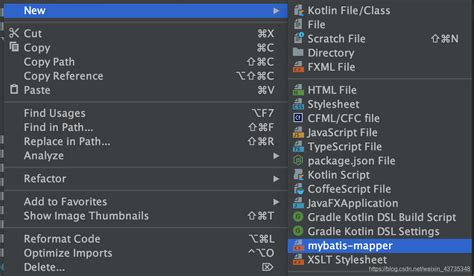 Idea添加mybatis Mapperxml模板（附mybatis官方模板代码）idea New Mybatis的模板xml Csdn博客