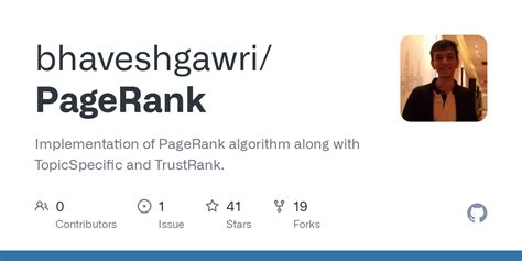 Github Bhaveshgawripagerank Implementation Of Pagerank Algorithm