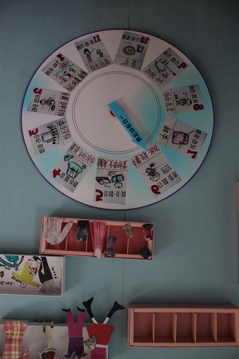 幼儿园一日流程简笔画照片