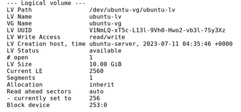 How To Extend The Size Of A Logical Volume In Linux Techpiezo