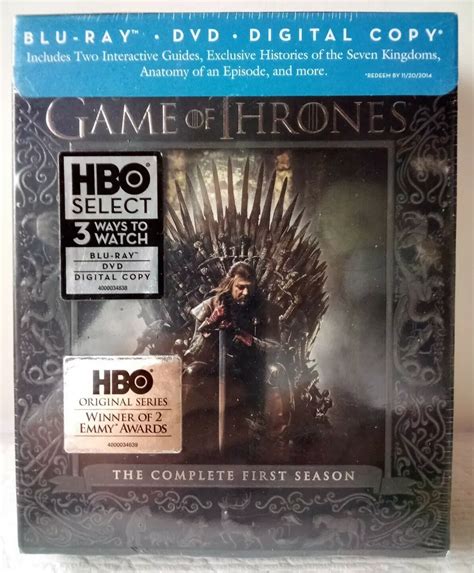 Game Of Thrones Season 3 Blu Ray Poster
