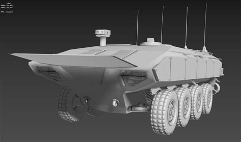 Acv Amphibious Combat Vehicle 3d Model Cgtrader
