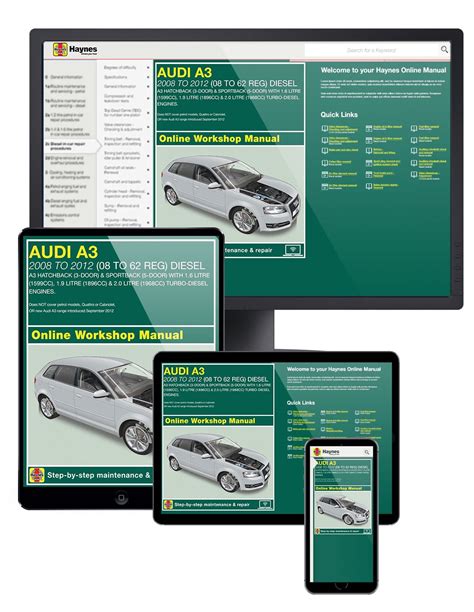 Audi A3 Diesel Apr 08 Sept 12 Haynes Repair Manual Haynes Manuals