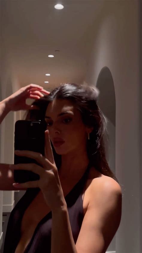 Kendall Jenner Barely Escapes Wardrobe Malfunction In Black Plunging Dress After Breast Implant