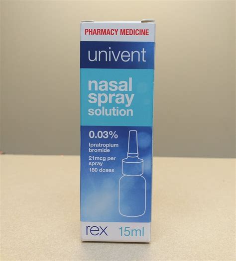 Univent Nasal Spray 15ml