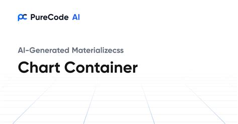 Build Smarter Materializecss Chart Container With Ai