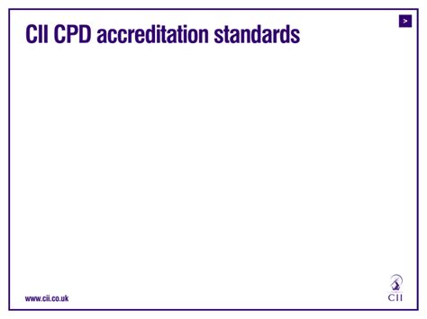 2 Cii Cpd Accreditation Standards