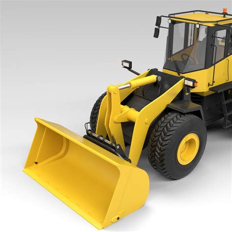 Wheel Loader 3d Model Turbosquid 2251980