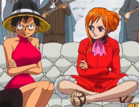 Nami And Luffy Head Swap 15 By Linikyu On Deviantart
