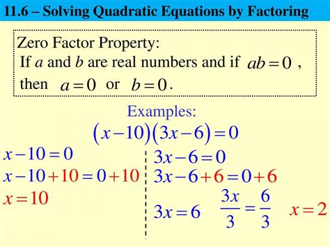 Quadratic Equation Powerpoint Slides Learnpick India