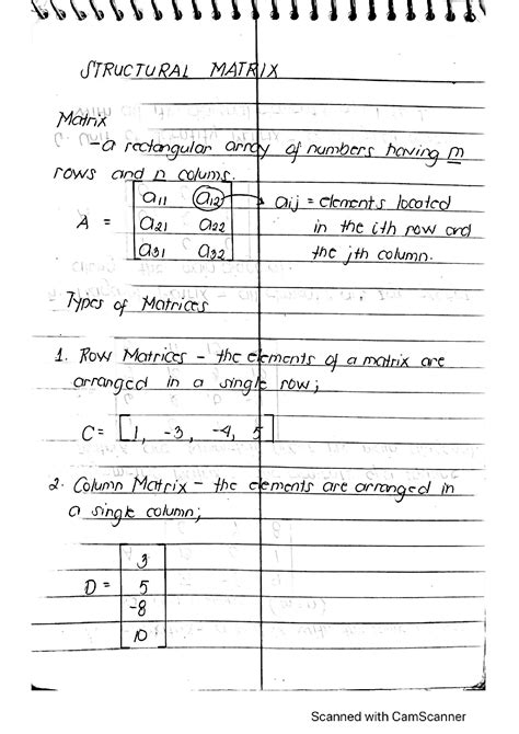 Solution Structural Matrix And Types Of Matrices Studypool Solution Structural Matrix And Types Of Matrices Studypool