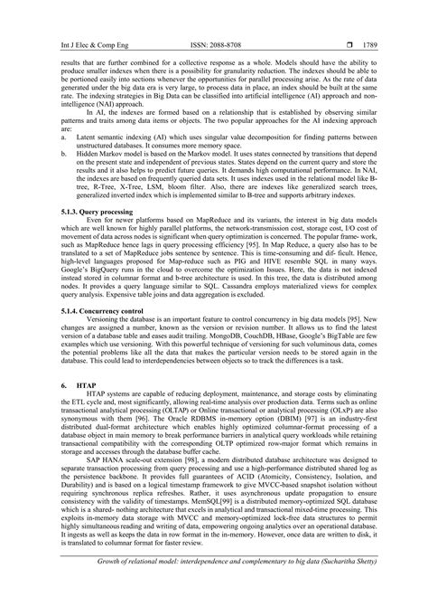 Growth Of Relational Model Interdependence And Complementary To Big Data Pdf