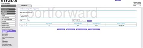 Simple Netgear Nighthawk R P Router Port Forwarding Steps