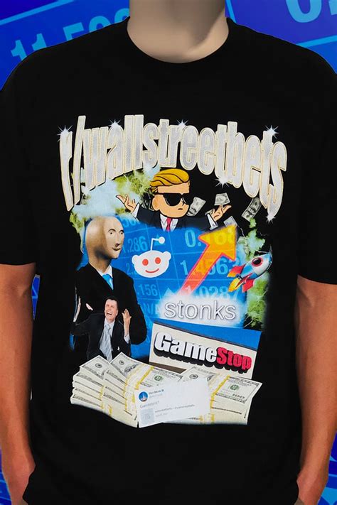 Pizzaslime Rwallstreetbets T Shirt Release Hypebeast