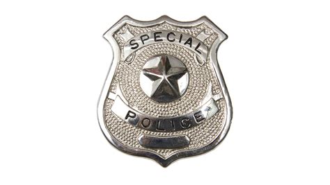 Special Police Badge Official Law Enforcement Identification 2022903