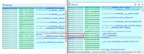 Analyze 64 Bit Rop Stack With Ida Cyber Security Architect Redblue Teaming Exploit